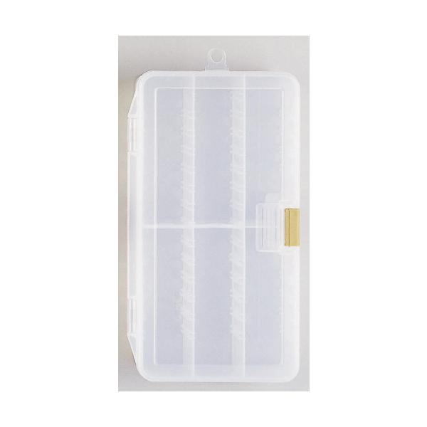 明邦化学工業  ●カラー:クリア|SFCシステムフィッシングコンポの横仕切りタイプのワームシリーズ。内寸206×104×41mmになります。可変仕切板6枚付き。VS-3080にシステム収納が可能です。 TKM-10-03-02