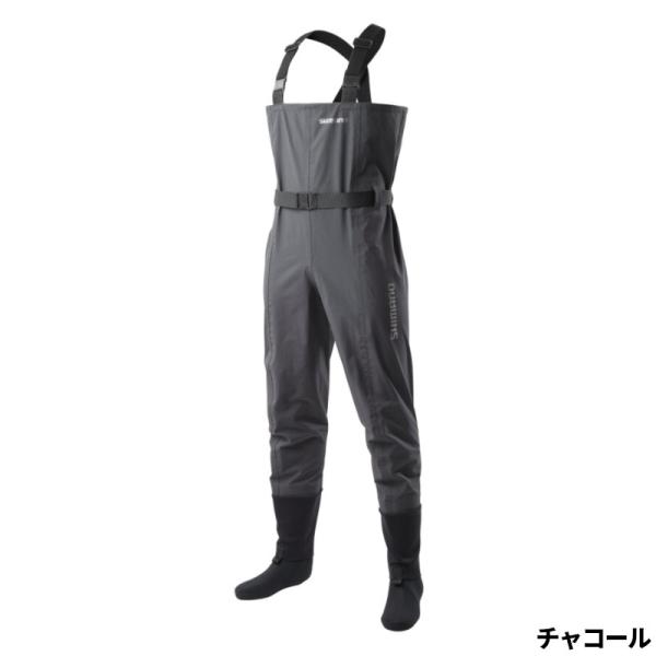 シマノ  ●カラー:チャコール ●サイズ:L ●サイズ（詳細）1:[履き口] 57cm ●サイズ（詳細）2:[股上] 58.5cm ●サイズ（詳細）3:[股下] 89cm ●サイズ（詳細）4:[参考重量] 890g(Lサイズ) ●ウェーダー...