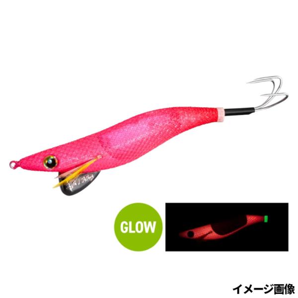 シマノ  ●カラー:014 メダツピンク ●サイズ:3.5号 ●自重:35g ●タイプ:シンキング ●代表対象魚:マダコ（蛸）|ボディに内蔵された反射板を軽い振動を与えることで自動的にフラッシングさせ、止めている間もアピールするフラッシュブ...