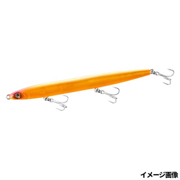 シマノ エクスセンス  ●カラー:005 オレンジバチ ●サイズ:145F ●全長:145mm ●自重:11g ●タイプ:フローティング ●フック:#10×3 ●飛距離:55m ●スイムフォーム(角度):0° ●代表対象魚:スズキ（シーバス...