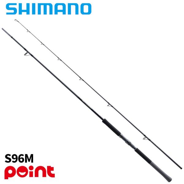 シマノ  イナダ・ショゴ・サバなどの小型の青物をターゲットとした軽快なミディアムパワークラスのテクニカルモデル ※リールシート位置：アップロックは竿尻からリールシート前部固定フードまでの長さです。 ※リールシート位置：ダウンロックは竿尻から...