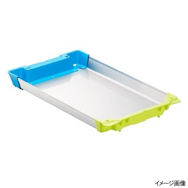 シマノ  【特徴】●金属製(ステンレス)で効率よく冷やせる! ●溶けた水がイカに触れにくい排水構造! ●コンパクト収納で扱いやすい! ●クーラーを傷つけない両端プラスチック仕様。 ●カラー:イエローブルー ●サイズ:S ●対応クーラー:フィ...