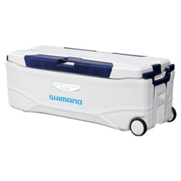 シマノ  【ラックトップレバーR(快適操作の両面開き構造)】天面と側面から操作できるので、いろいろな姿勢で開閉しやすい設計。ワンアクションで開けられ、閉めるときもワンプッシュでロックできる使い勝手の良い構造です。クッション等を天面に載せた状...