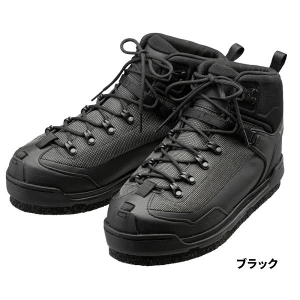 シマノ  ●カラー:ブラック ●サイズ:27.0cm ●ソールタイプ:カットラバーピンフェルト ●替ソール対応:○ ●ジオロック交換ソール対応サイズ:XL ●ジオロック交換ソール対応種類:中丸|ジオロックを搭載しているのでソールは自分で交換...