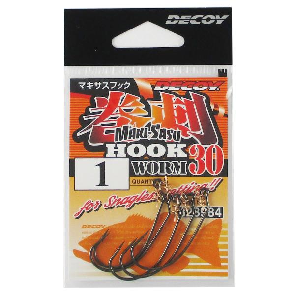 カツイチ デコイ  ●カラー:NSブラック ●サイズ:#1 ●入数:5 ●釣り方、フィールド:淡水ルアー ●代表対象魚:ブラックバス|【カツイチ/KATSUICHI】ワームをねじ込んでセットするマキサスキーパーを採用。スクリューの中心線を最...