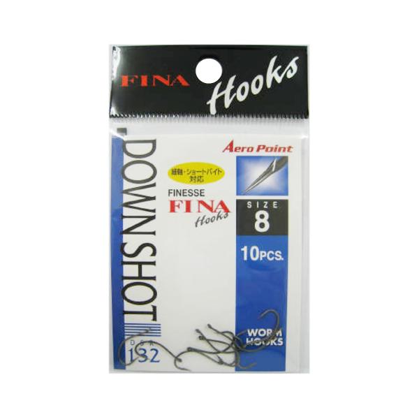 ハヤブサ　バス  ●サイズ:8 ●釣り方、フィールド:淡水ルアー ●代表対象魚:ブラックバス|ダウンショットリグ専用の軽量ファインワイヤーフック。エアロポイントの採用でショートバイトでも確実にフッキングに持ち込めます。スレきったタフレイク向...