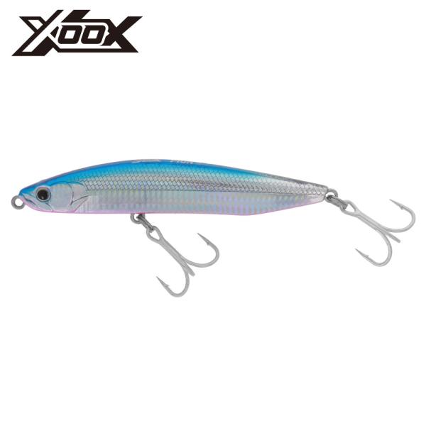 XOOX  ●カラー:ライブキビナゴ ●サイズ:85 ●全長:85mm ●自重:15g ●フック:ファルケン R トリプルクロー #6 ●ブランド:XOOX ●釣り方、フィールド（詳細）:ソルトルアー ●代表対象魚:スズキ（シーバス・鱸） ...