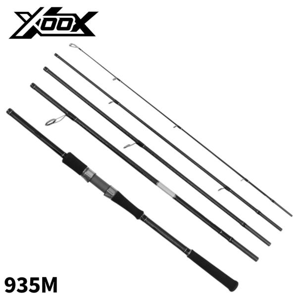 XOOX  カバンやトランクに収まる携帯性に優れたコンパクトなモバイルロッド。アジングからライトルアー、エギング、シーバス、ショアジギングまで様々なゲームに対応する9アイテムをラインナップ。 【935M】使用頻度の高いミノーやシンキングペン...