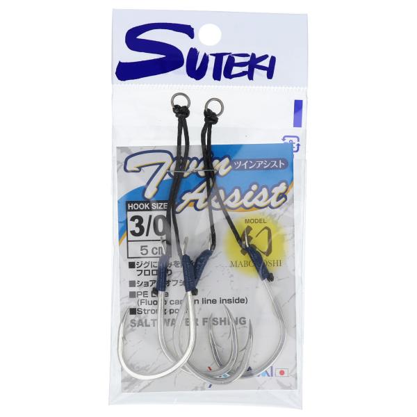 ヤマイ  ●サイズ:#3/0 ●サイズ（詳細）1:(長さ)5cm ●釣り方、フィールド:ソルトルアー（ショア） ●釣り方、フィールド（詳細）:オフショア|【ヤマイ/YAMAI】貫通力、ホールド等、総合的に優れた幻フックを使用したツインアシス...
