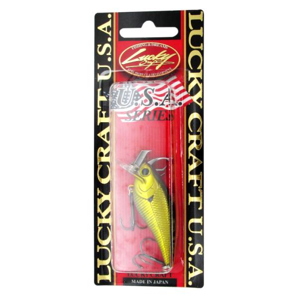 ラッキークラフト  ●カラー:オーロラゴールド ●全長:55mm ●自重:7g ●自重（オンス）:1/4oz ●タイプ:フローティング ●レンジ:1ft (0.3m) ●釣り方、フィールド:淡水ルアー ●代表対象魚:ブラックバス|【ラッキー...