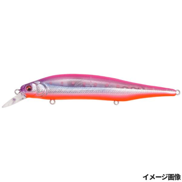 メガバス  ●カラー:HT ピンクイワシ ●サイズ:115mm ●全長:115mm ●自重:18g ●タイプ:SINKING ●フック:#6×3pcs ●釣り方、フィールド:ソルトルアー（ショア） ●代表対象魚:スズキ（シーバス・鱸）|【メ...
