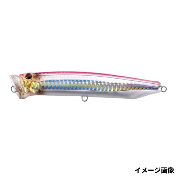 タックルハウス  ●全長:120mm|軽いジャークでもポップサウンドを奏でるマウスカップは音質重視。水面ぎりぎり、ほぼ直立の浮き姿勢は吸い込みやすく、ピンスポットの集中ポッピングも可能に。コンパクトボディ、高比重で飛距離も抜群。シイラ、カツ...