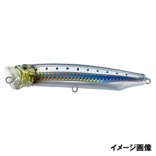 タックルハウス  ●カラー:#7(イワシ・スリットＨＧ) ●全長:120mm|軽いジャークでもポップサウンドを奏でるマウスカップは音質重視。水面ぎりぎり、ほぼ直立の浮き姿勢は吸い込みやすく、ピンスポットの集中ポッピングも可能に。コンパクトボ...