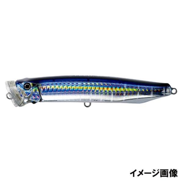 タックルハウス  ●カラー:#13(マグロ) ●全長:120mm|軽いジャークでもポップサウンドを奏でるマウスカップは音質重視。水面ぎりぎり、ほぼ直立の浮き姿勢は吸い込みやすく、ピンスポットの集中ポッピングも可能に。コンパクトボディ、高比重...
