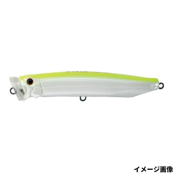 タックルハウス  ●全長:100mm|魅惑的なポップサウンドを。軽いジャークでもポップサウンドを奏でるマウスカップは音質重視。水面ぎりぎり、ほぼ直立の浮き姿勢は吸い込みやすく、ピンスポットの集中ポッピングも可能に。コンパクトボディ、高比重で...