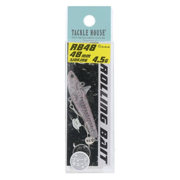タックルハウス  ●カラー:BD.3 3Dマイクロベイト ●全長:48mm ●自重:4.5g ●タイプ:シンキング ●フック:ST26TN#14 ●リング:#1 ●代表対象魚（詳細）:セイゴ フッコ メバル カマス|【タックルハウス/TAC...