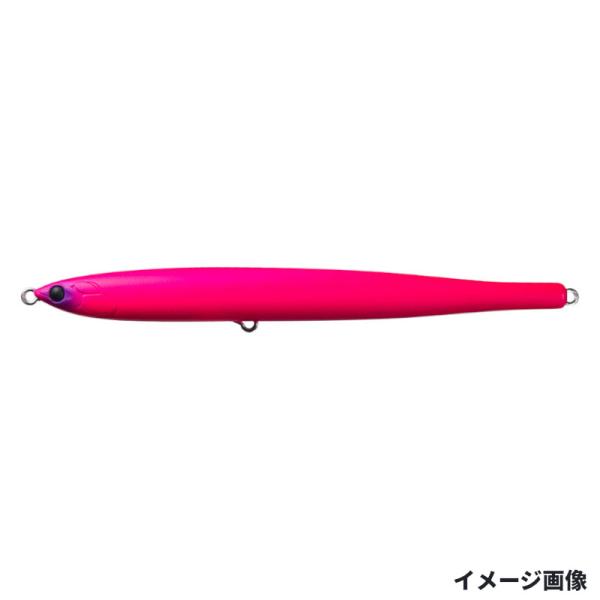 タックルハウス  ■固定ウェイト ■オフセットアシストアイ ●カラー:1.蛍光マットピンク ●サイズ:30g ●全長:129mm ●自重:30g ●タイプ:シンキング ●フック:STX58#6(前) #4(後ろ) ●リング:#4 ●釣り方、...