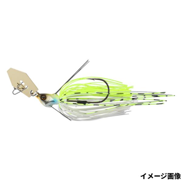 ジャッカル  ●カラー:チャートバックパール ●サイズ:1/8oz ●自重（オンス）:1/8oz ●釣り方、フィールド:淡水ルアー ●代表対象魚:ブラックバス|【ジャッカル/JACKALL】上下に伸びたワイヤーガードがボディの横倒れを抑制し...