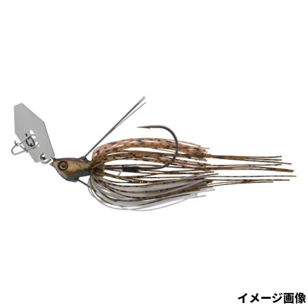 ジャッカル  ●カラー:ヒヤケスジエビ ●サイズ:3/16oz ●自重（オンス）:3/16oz ●代表対象魚:ブラックバス|【ジャッカル/JACKALL】上下に伸びたワイヤーガードがボディの横倒れを抑制し、根掛かりを低減します。アシの減少に...