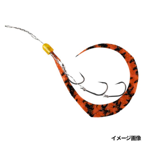 ジャッカル  ●カラー:シマシマブラウンラメ ●サイズ:3本鈎 ●フック:#8 ●入数:2 ●代表対象魚:タイ（鯛）|【ジャッカル/JACKALL】ビンビンスイッチT+ネクタイマスターカーリーを標準装備。「ビンビンフック無双」は、高いコンタ...