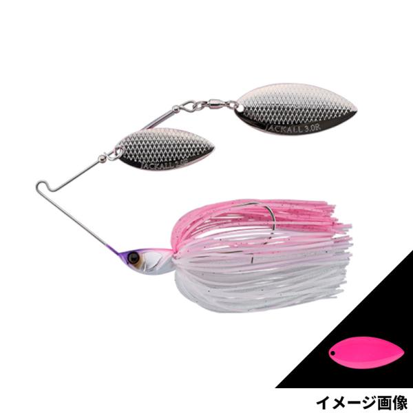 ジャッカル  ●カラー:スーパーピンクパール ●サイズ:3/8oz ●自重（オンス）:3/8oz ●釣り方、フィールド:淡水ルアー ●代表対象魚:ブラックバス|【ジャッカル/JACKALL】素早いテンポで広範囲を探るサーチベイトとしての機能...