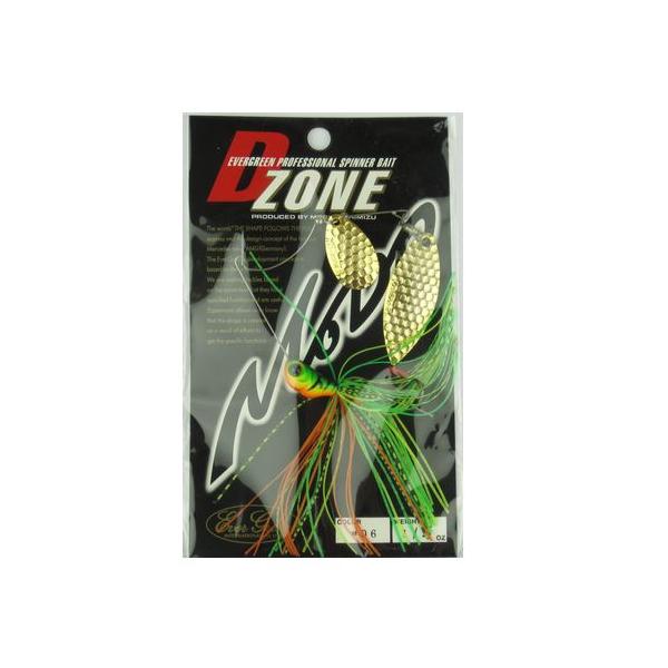 エバーグリーン（EVERGREEN）  ●カラー:#06(ホットタイガー)|ハイパーバイブレーションによる驚異的な集魚力とバイト誘発力。デカバスを獲るための競技用スペシャルスピナーベイト。●ダブルウイローリーフ：フロント、リアで異なるアクシ...