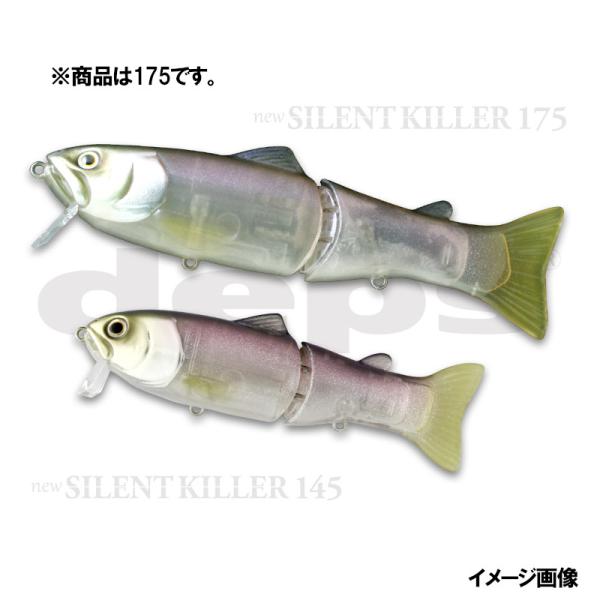 デプス  ●カラー:#11クリアワカサギ ●全長:175mm ●自重（オンス）:2.5oz ●タイプ:フローティング ●フック:#1 ●リング:#4 ●釣り方、フィールド:淡水ルアー ●代表対象魚:ブラックバス|【デプス/deps】弱波動、...