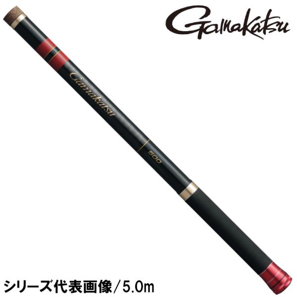 がまかつ  ●サイズ:6.0m ●全長:6M ●自重:495g ●形態:振出 ●継数:9本 ●仕舞長さ:76.5cm ●元径:32.2mm※竿尻から250mm穂先側を計測しています。 ●カーボン含有率:99.9% ●その他使用素材含有率:G...