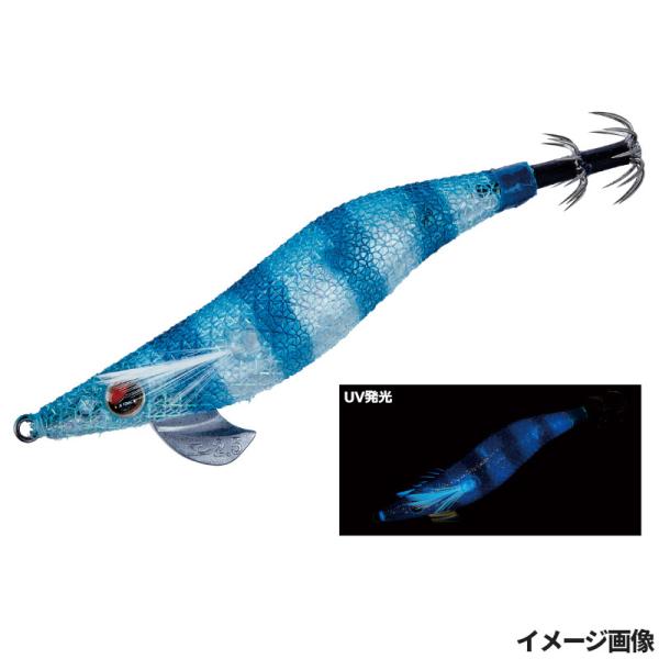 がまかつ  ●カラー:#29 ダブルブルーゼブラ ●サイズ:2.5号 ●自重:10.5g ●沈下速度:約5.0秒/m ●入数:1個 ●釣り方、フィールド:船釣り（イカ）|【がまかつ/Gamakatsu】各地で技群の実績を残し続けていたエヴォ...