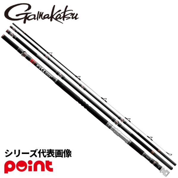 がまかつ  全国釣竿公正取引協議会認定第10283号 ●セット商品/付属品：竿袋 ●サイズ:50号 4.6m ●全長:4.6M ●自重:1570g ●形態:並継 ●継数:4本 ●仕舞長さ:131cm ●先径（外径）:2.4mm ●オモリ負荷...