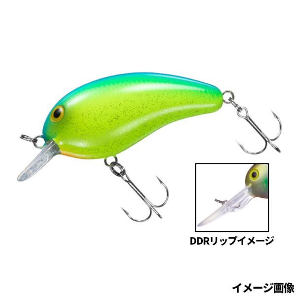 ダイワ  ・潜行深度2.0mのDDRサイズも新たに加わり更に広範囲を探れるようになった。 ●カラー:ブルーバックチャート ●全長:50mm ●自重:9.5g ●レンジ:2.0m ●フック:#6 ●リング:#2 ●釣り方、フィールド:淡水ルア...