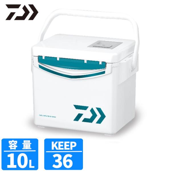 ダイワ  ●カラー:グリーン ●サイズ:GU1000X ●自重:2.3kg ●容量:10L ●内部寸法1:[縦(奥行)×幅×高さ]17×26×22cm ●外部寸法1:[縦(奥行)×幅×高さ]25×37×29cm ●断熱素材:(上フタ)スチロ...