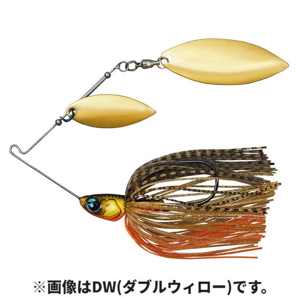 ダイワ スティーズ  ※塗装の上塗りは、変質や不具合を起こす場合があります。あらかじめご了承ください。 ●カラー:クロキン ●サイズ:1/2oz TW ●自重（オンス）:1/2oz ●ブレードタイプ:タンデムウィロー ●釣り方、フィールド:...