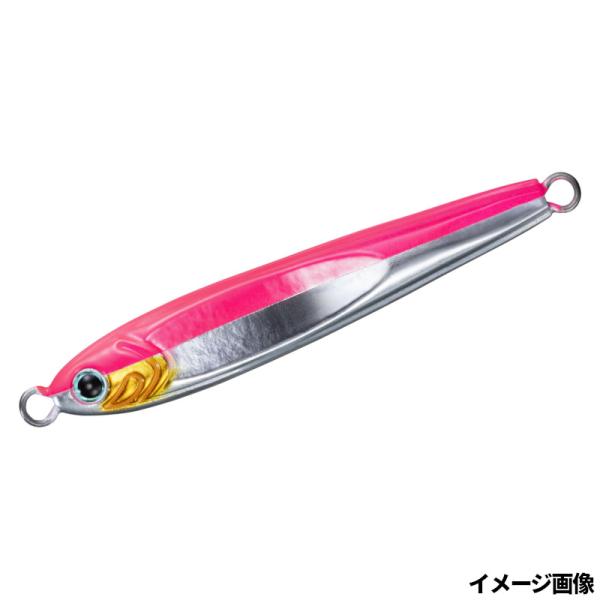 ダイワ  ※塗装の上塗りは、変質や不具合を起こす場合があります。あらかじめご了承ください。 ●カラー:ハーフミラーピンク ●サイズ:80g ●自重:80g ●代表対象魚:タチウオ（太刀魚）|鉛の1.7倍の比重であるタングステンを使用したこと...