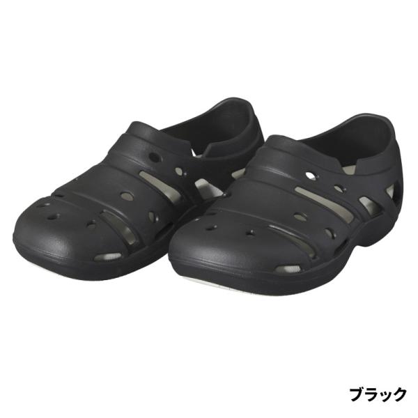 ダイワ  クッション性が非常に高い軽量EVA素材採用 波形の溝が水を吸い上げ、かき出すオリジナルラジアルデッキソール採用。 着脱が可能なカップインソールを搭載。高いクッション性に加え、フィット感の向上! 蒸れを逃がすエアホール仕様。 ●カラ...