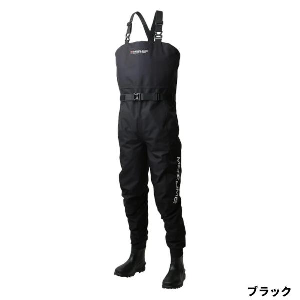 オレンジブルー  ●カラー:ブラック ●サイズ:LL ●ソールタイプ:サンドパターンソール ●ウェーダータイプ:チェストハイウェーダー|【オレンジブルー/ORANGE and BLUE】mazume伝統の細身シルエットに加え、進化した立体裁...