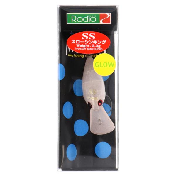 ロデオクラフト  ●カラー:2 K.FIII(レッドグロー) ●サイズ:DR 2フック(SS) ●全長:30mm ●自重:2.3g ●タイプ:DR、スローシンキング ●フック:有 ●釣り方、フィールド:淡水ルアー ●代表対象魚:トラウト（鱒...