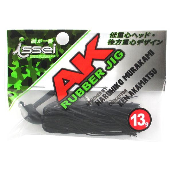 ●カラー:#01 ブラック ●自重:13g ●フック:#3/0 ●釣り方、フィールド:淡水ルアー ●代表対象魚:ブラックバス|【一誠/issei】AKチャンクとベストマッチ、同時開発のラバージグ。低重心設計のフラットヘッド&amp;延長キー...