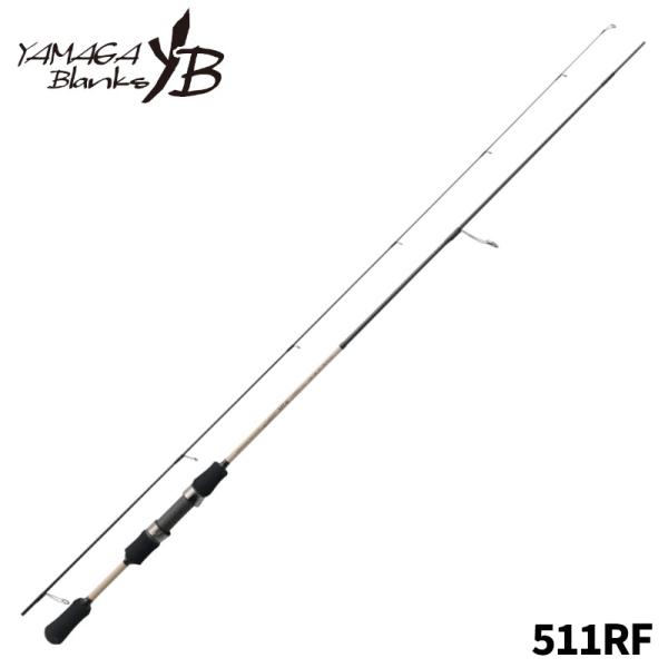 ヤマガブランクス  【ルーパス 511RF - TYPE RETRIEVE / FINESSE】極細ラインに対応し、軽量ルアー(マイクロスプーン・小型クランクベイト等)を自在にキャスト&amp;操作するためのフィネスモデル 61RMのメイン...