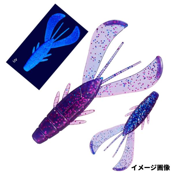 メジャークラフト  ●カラー:13 ケイムラバイオレット ●サイズ:3.2インチ ●全長（インチ）:3.2 ●入数:6個 ●代表対象魚:根魚|【メジャークラフト/MajorCraft】土居氏がフィールドボイスから作り出した渾身のクローワーム...