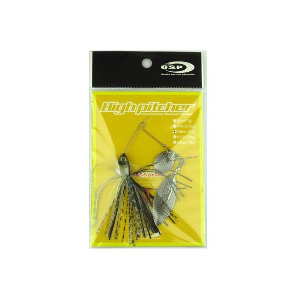 オーエスピー  ●カラー:S05 ブラックシャイナー ●自重（オンス）:3/8oz ●ブレードタイプ:TW(タンデムウィロー)|プレッシャーがかかった状況下でも確実にビックバスをモノにできる中小型スピナーベイトとして開発された。もちろん日本...