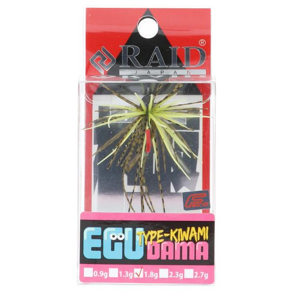 レイドジャパン  ●カラー:005.GURIPAN/CHART ●自重:1.8g ●フック:RYUGI製 特注フック ●釣り方、フィールド:淡水ルアー ●代表対象魚:ブラックバス|【レイドジャパン/RAID JAPAN】超生命的波動を生み出...