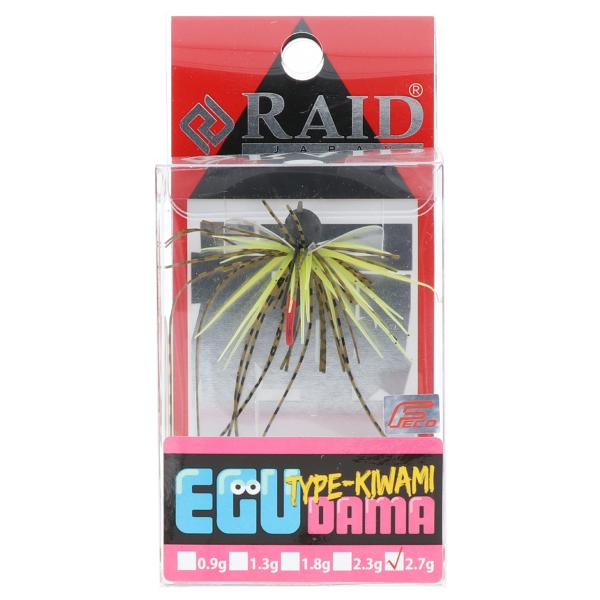 レイドジャパン  ●カラー:005.GURIPAN/CHART ●自重:2.7g ●フック:RYUGI製 特注フック ●釣り方、フィールド:淡水ルアー ●代表対象魚:ブラックバス|【レイドジャパン/RAID JAPAN】超生命的波動を生み出...