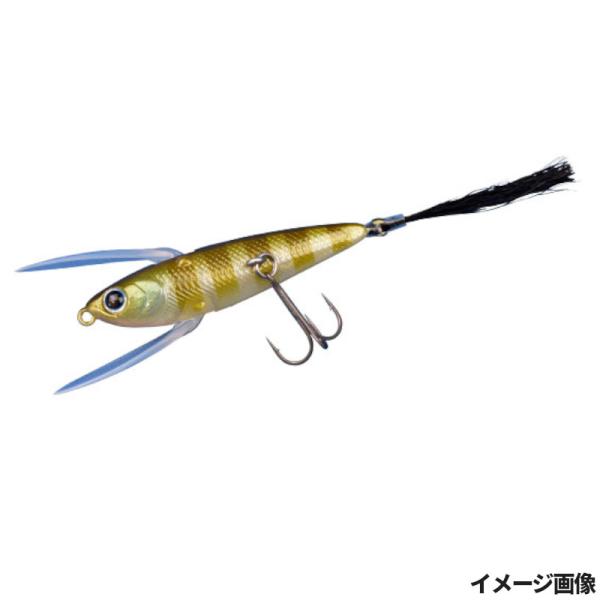 DSTYLE  1. 弱ったベイトフィッシュが水面でもがいているスローアクションを出すための羽ですが、羽というとらえ方ではなく、数匹のベイトが絡み合っているというイメージ! 2.シェイクによるもがきアクションだけではなく、ただ巻きでのバタバ...