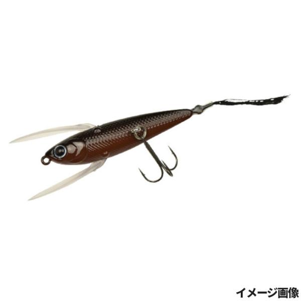 DSTYLE  1. 弱ったベイトフィッシュが水面でもがいているスローアクションを出すための羽ですが、羽というとらえ方ではなく、数匹のベイトが絡み合っているというイメージ! 2.シェイクによるもがきアクションだけではなく、ただ巻きでのバタバ...