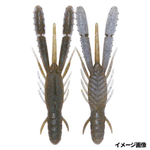 ボトムアップ  ■T266 グリパンブルーフレーク/ナチュラルペッパーエビっぽく透け感を残したグリパンブルーフレークに、ベリーはザリガニの腹色をイメージした、白味がかったスモークペッパー。ナチュラルな色調変化はバスの目を惹きつつ、高い食わせ...