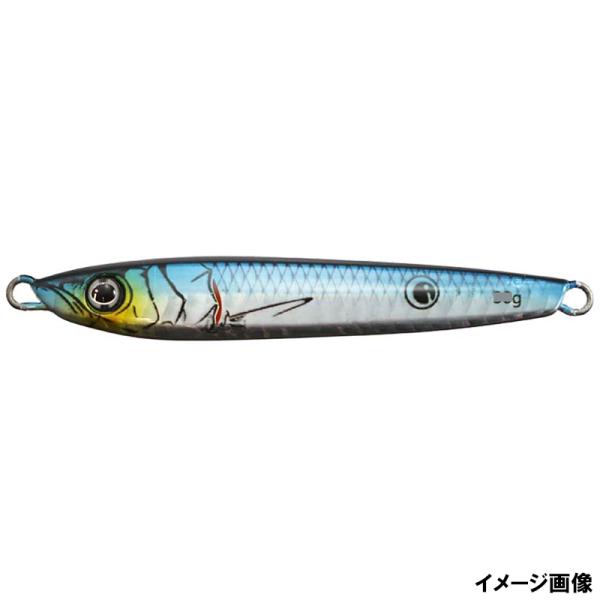 issei   ・バイトを誘発するロング&amp;夜光ティンセル付き中軸フックをデフォルトで搭載 ●カラー:#005 イワシ ●サイズ:50g ●自重:50g ●フック:ロング&amp;夜光ティンセル付き中軸フック ●釣り方、フィールド:ソ...