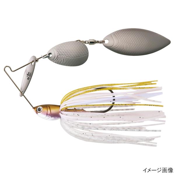 ボトムアップ  ●カラー:S407 ワカサギ ●サイズ:3/8oz TW ●自重:10.6g ●自重（オンス）:3/8oz ●フック:有 ●ブレードタイプ:TW(タンデムウィロー) ●ブレードカラー:マットシルバー ●代表対象魚:ブラックバ...