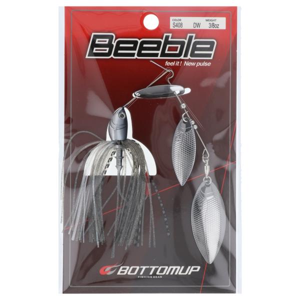 ボトムアップ  ●カラー:S408 スモーキンシャッド ●サイズ:3/8oz DW ●自重:10.6g ●自重（オンス）:3/8oz ●フック:有 ●ブレードタイプ:DW(ダブルウィロー) ●ブレードカラー:ガンメタ ●釣り方、フィールド:...