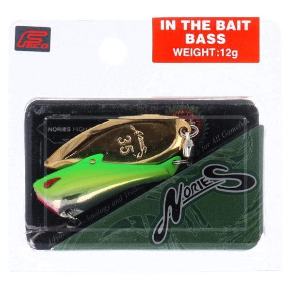 マルキュー ノリーズ  ●カラー:BR-139 グリーンバックイエローゴールド ●サイズ:12g ●自重:12g ●タイプ:シンキング ●フック:有 ●ブレードカラー:ゴールド ●入数:1 ●釣り方、フィールド:淡水ルアー ●代表対象魚:ブ...